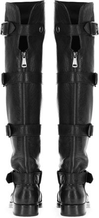 Dolce & Gabbana Leather Boots - Black