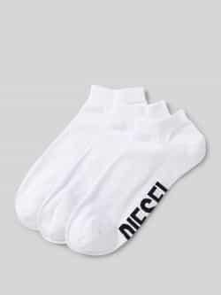Diesel Socken mit Label-Print im 3er-Pack