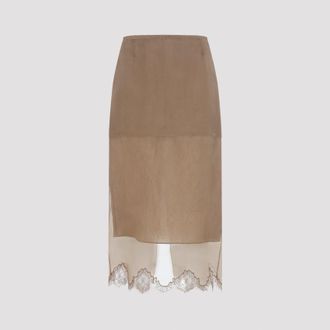 Carven Lingerie Skirt