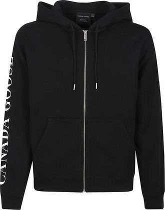 Canada Goose Homme, Sweatshirts et sweats &agrave; capuche, Noir, Taille: M Rove Full Zip SweaT-shirt