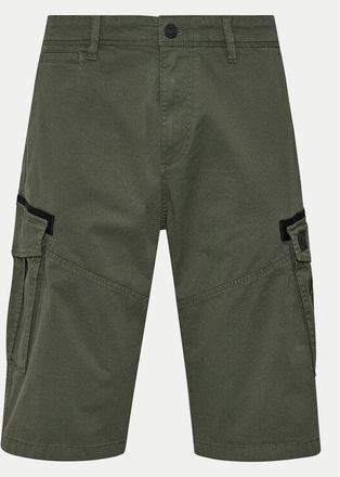 s.Oliver Stoffshorts 2141741 Grün Regular Fit