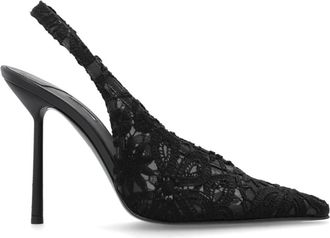 Le Silla Femme, Chaussures, Noir, Taille: 38 1/2 EU Escarpins &agrave; Talons Hauts en Dentelle