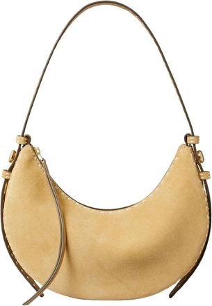 Tory Burch Femme, Sacs, Beige, Taille: ONE Size Romy Crescent Bag