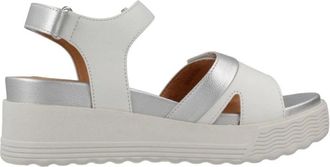 Stonefly Stonefly, Femme, Chaussures, Blanc, Taille: 37 EU Compens&eacute;es &eacute;l&eacute;gantes en cuir souple