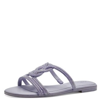 Tamaris Damen Mules Pantoletten Textil Sommer; LAVENDER/lila; 38 EU