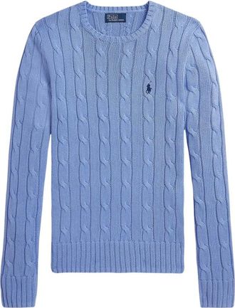 Polo Ralph Lauren Femme, Pulls, Bleu, Taille: 44 FR Julianna Knit