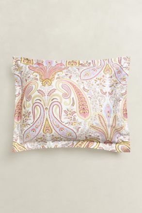 GANT Wohnaccessoires Key West Paisley Kopfkissenbezug (70x100) VANILLA Gelb