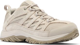 Columbia Damen Crestwood Wide Trekking-und Wanderschuhe mit niedrigem Bund, Kieselsteine, Taupe, weich, 39.5 EU
