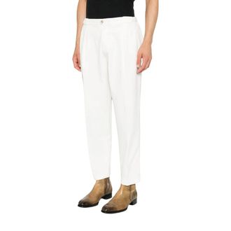BRIGLIA 1949 Portobello Straight Leg Hose - - Trousers - Herren - Wei&szlig; - L