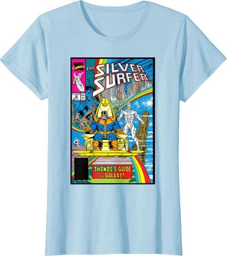 MARVEL The Silver Surfer Thanoss Guide To The Galaxy Comic T-Shirt