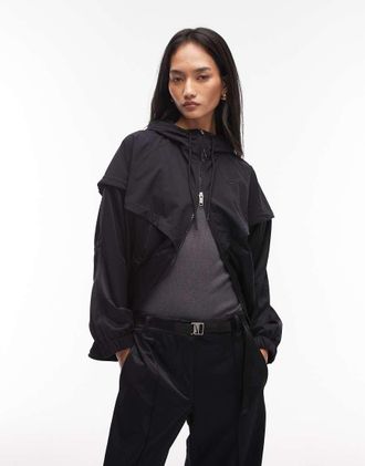 Nike Veste de surv&ecirc;tement oversize - Noir