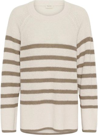 Part Two Femme, Pulls, Beige, Taille: 42 FR Tricot &agrave; col rond