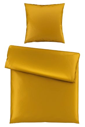 Novel Bettw&auml;sche, Gold, Textil, Abstraktes, 135x200 cm, pflegeleicht, schadstoffgepr&uuml;ft, Schlaftextilien, Bettw&auml;sche, Bettw&auml;sche