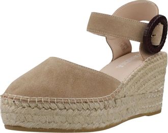 Macarena Femme, Chaussures, Beige, Taille: 38 EU Yune Alpargata Serraje