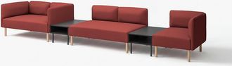 IKEA LILLEHEM 5er-Sitzelement mit Ablage