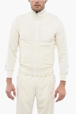 Palm Angels 2-Pockets Track Sweatshirt with Zipped Closure size Xl