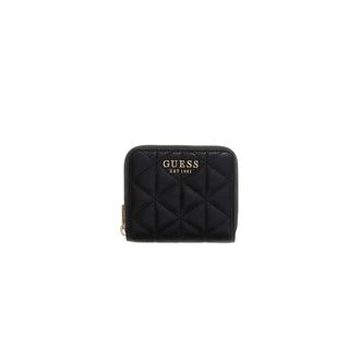 Guess Femme, Accessoires, Noir, Taille: ONE Size Paisleigh SLG Petit Zip Around