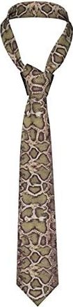 Generic Cravates Homme Jumusi &Agrave; Rayures En Peau De Serpent Tendance Men Tie Confortable Cravate Pour C&eacute;l&eacute;brations &Eacute;v&eacute;nements Remise De Dipl&ocirc;me