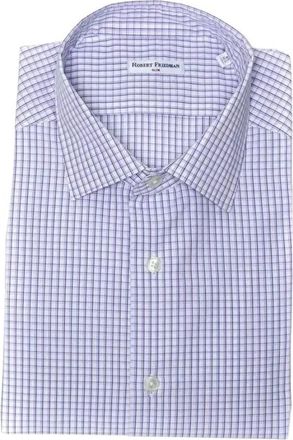 Robert Friedman Homme, Chemises, Violet, Taille: M Chemise habill&eacute;e slim fit