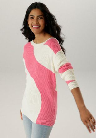 Aniston Strickpullover aus weichem Grobstrick