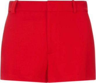 Alice & Olivia Femme, Shorts, Rouge, Taille: 36 FR Conry Clean Short