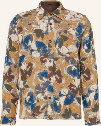 Mos Mosh Mos Mosh Gallery Overshirt Mmgdavid Aus Jacquard blau