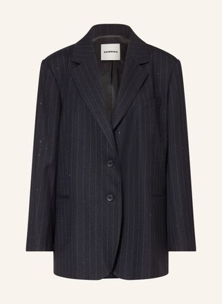 Sandro Sandro Blazer Mit Schmucksteinen blau