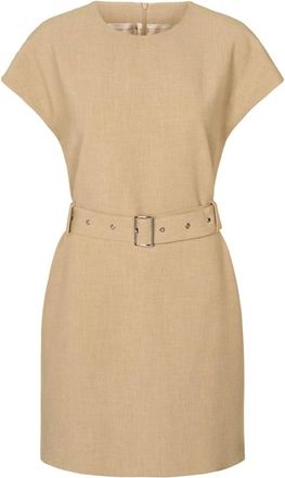 Rue de Femme RUE de Femme, Femme, Robes, Beige, Taille: 38 FR Short Robes