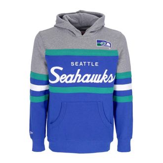 Mitchell & Ness Seattle Seahawks NFL Headcoach Hoodie - - Sweatshirts & Hoodies - Herren - Mehrfarbig - M