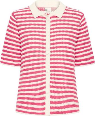 Ichi Ichi, Femme, Blouses et Chemises, Multicolore, Taille: 36 FR Azalea Shirt