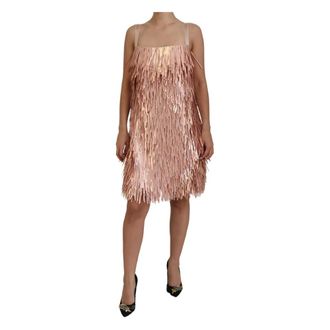 Dolce & Gabbana Femme, Robes, Rose, Taille: 36 FR Robe Trap&egrave;ze