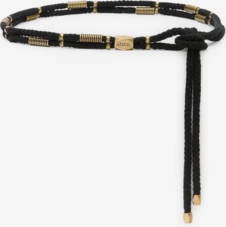 Isabel Marant Ceinture Sayka - Femme - Noir - Isabel Marant