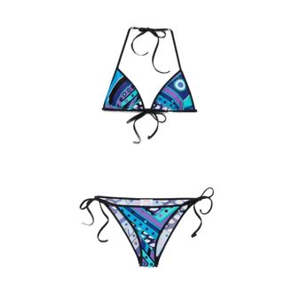 Pucci Femme, Maillots de bain, Multicolore, Taille: 36 FR Bikini