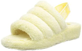 UGG Femme Peluche Yeah Terry Chausson, Banane Pudding, 38 EU