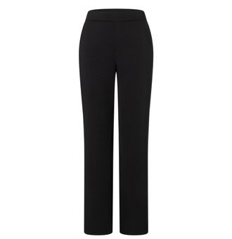 Mac Jeans Mac - Slim Fit - Damen Hose Floating Crepe Chiara (2177-00-0231L), Gr&ouml;&szlig;e:W42, L&auml;nge:L30, Farbe:Black (090)