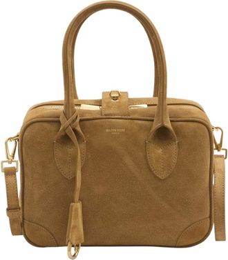 Golden Goose Femme, Sacs, Brun, Taille: ONE Size Sac bandouli&egrave;re en cuir Nappa