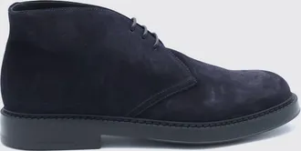 Doucal's Chukka-Boots aus Veloursleder mit Gummisohle
