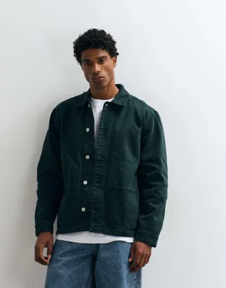 Lacoste Surchemise en jean - Vert