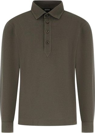 Ermenegildo Zegna Polo - - Tops - Herren - Gr&uuml;n - 2XL