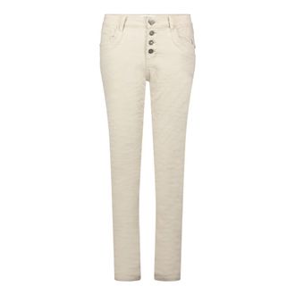Cartoon Boyfriend Jeans - - Jeans - Damen - Beige - XL