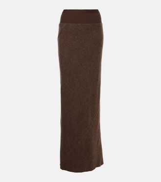 Rick Owens Maxirock Coda aus Wolle