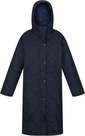 Regatta Femme Jovie Baffled Quilted Jackets, Navy, XL EU
