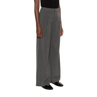 Gestuz Paula Weite Hose - - Trousers - Damen - Grau - S