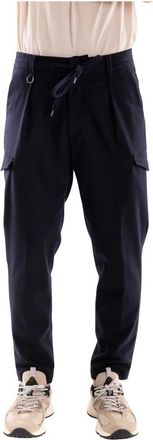 Paolo Pecora Herren, Hosen, Blau, LGr&ouml;&szlig;e