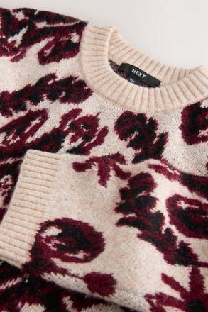 Next Rundhalspullover Statement-Rundhalspullover mit Paisley-Muster (1-tlg)
