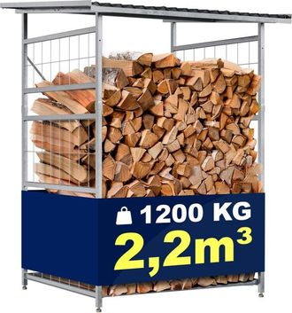 Clp Étagère à Bois Macon Métal Râtelier à bois de chauffage