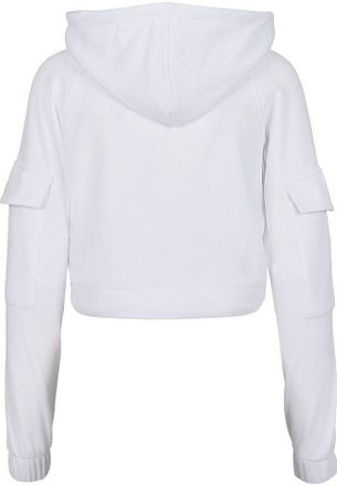 Urban Classics Kapuzensweatshirt Urban Classics Damen Ladies Short Worker Hoody (1-tlg)