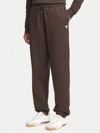 Guess Jogginghose W4YB33 KC811 Braun Regular Fit