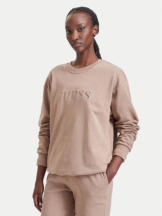 Guess Sweatshirt O5RQ03 KCO31 Braun Regular Fit
