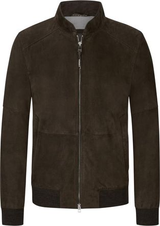 Windsor Blouson Borello aus softem Veloursleder in